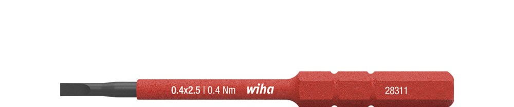 Wiha 2831-10 2,5x75 slimVarioVDE- Wisselschacht | Van Haaren Technische ...