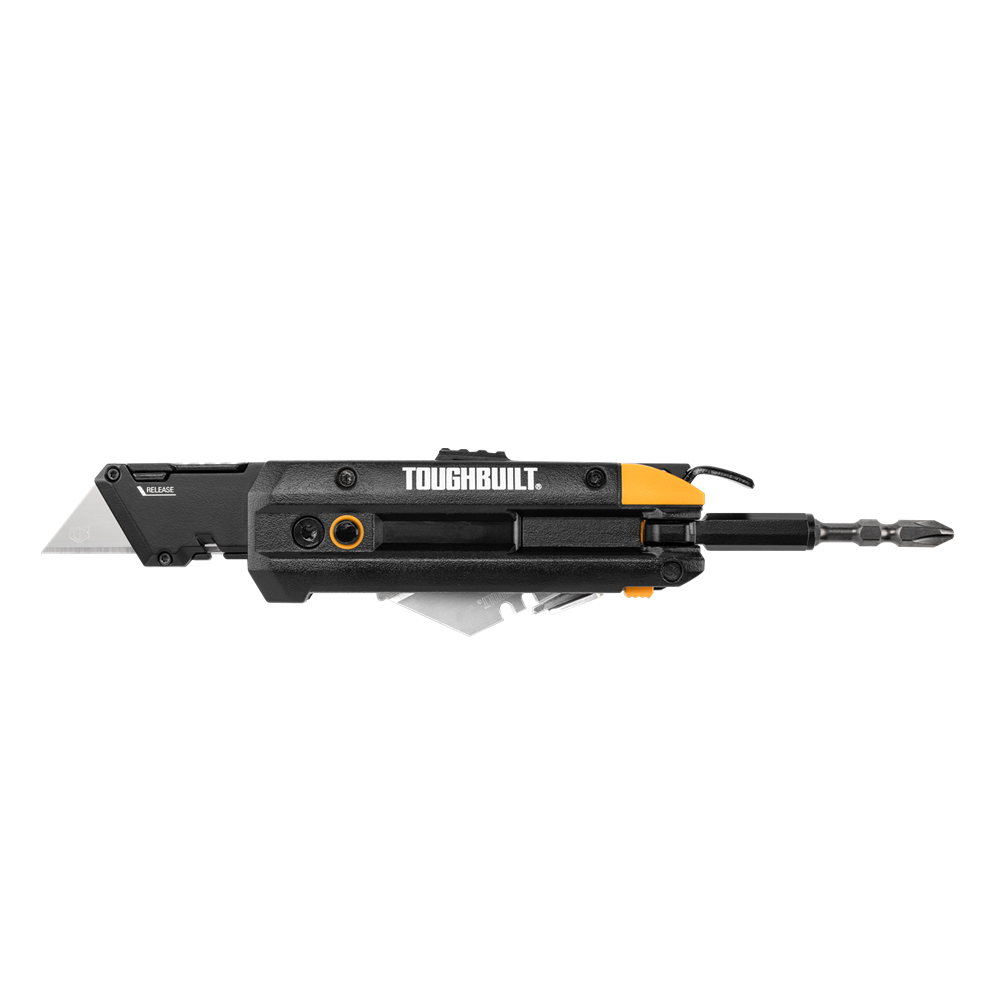 ToughBuilt TB-H4-12-IM-BEA 5-in-1 Electricians Folding Utility Knife