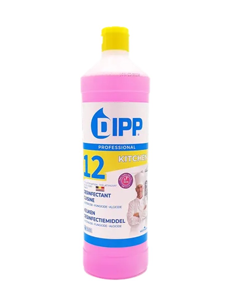 DIPP 12 DESINFECTANT CUISINE 1L
