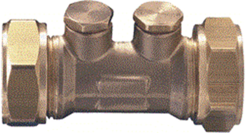 Watts Keerklep KF 15mm+Aftap | Van Haaren Technische Groothandel