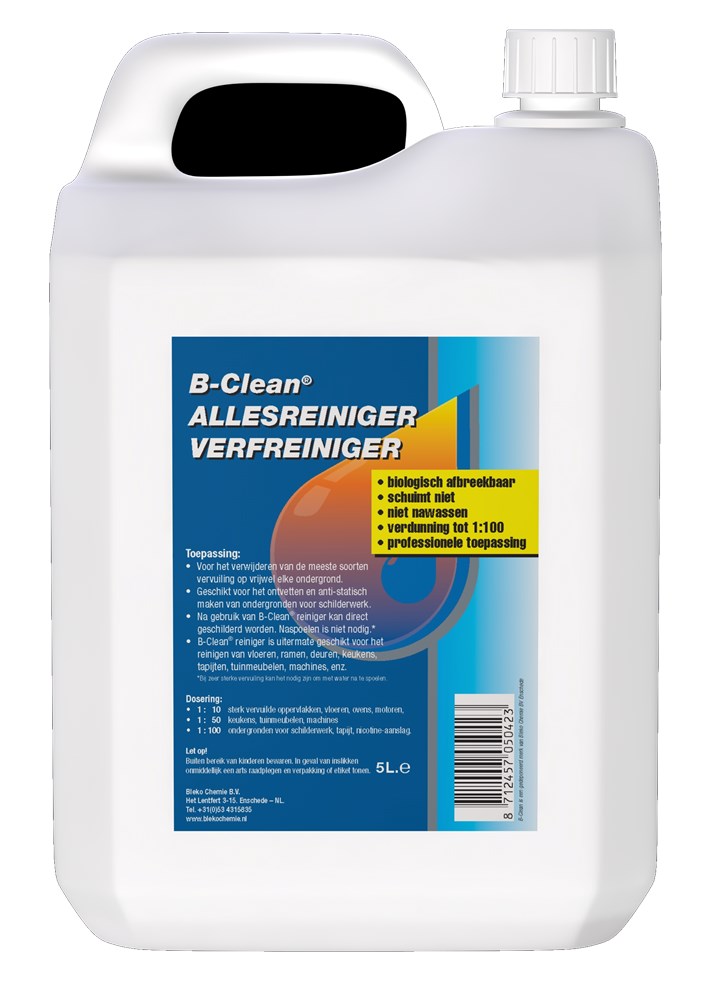 B CLEAN VERFREINIGER 5 L | Habeco - Verf voor vakmensen