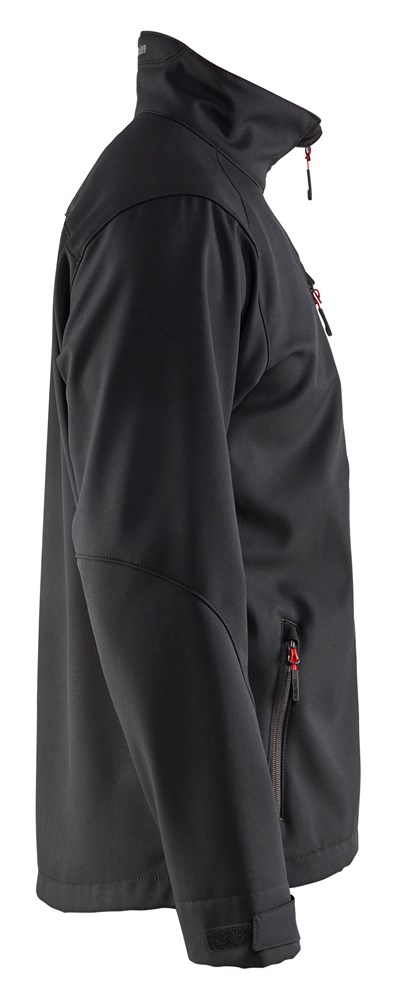 SOFTSHELL JACK-4752/2516/9900-ZWART-XS | Lecot-Biermans B.V.