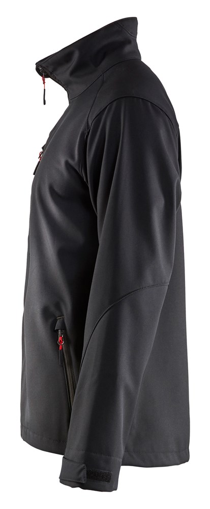 SOFTSHELL JACK-4752/2516/9900-ZWART-XS | Lecot-Biermans B.V.