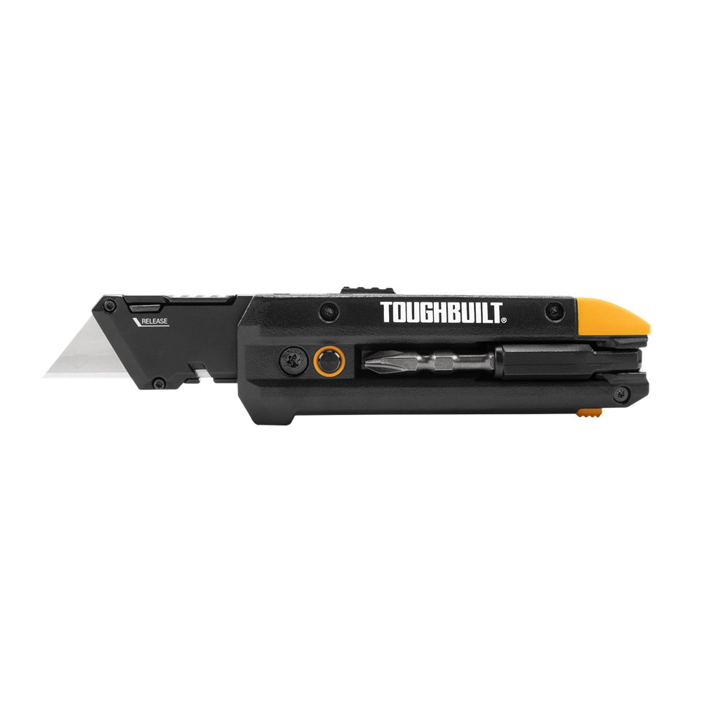 ToughBuilt TB-H4-12-IM-BEA 5-in-1 Electricians Folding Utility Knife
