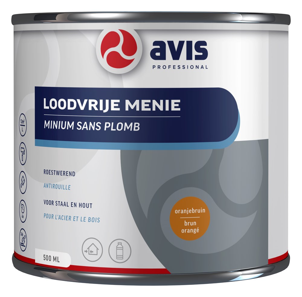 AVIS LOODVRIJE MENIE 500 ML | Habeco - Verf voor vakmensen