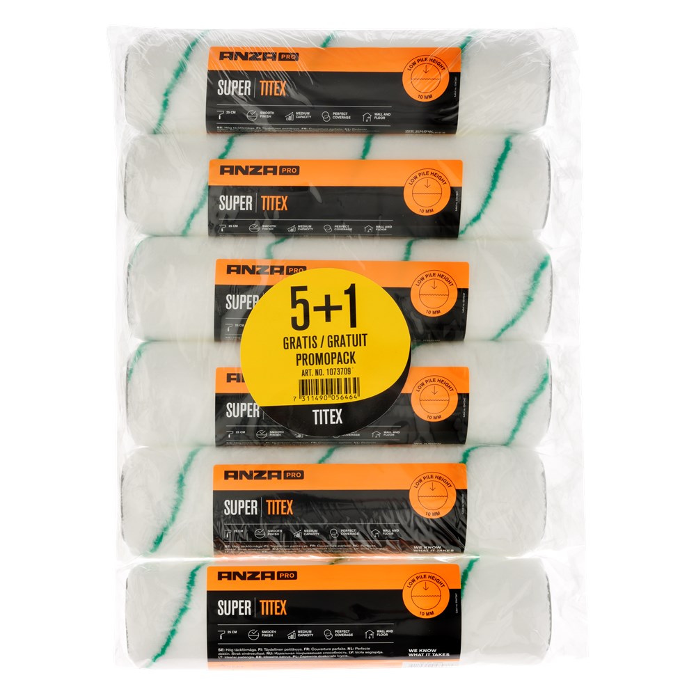 PROMO ANZA PRO MAXI TITEX 25CM 5+1