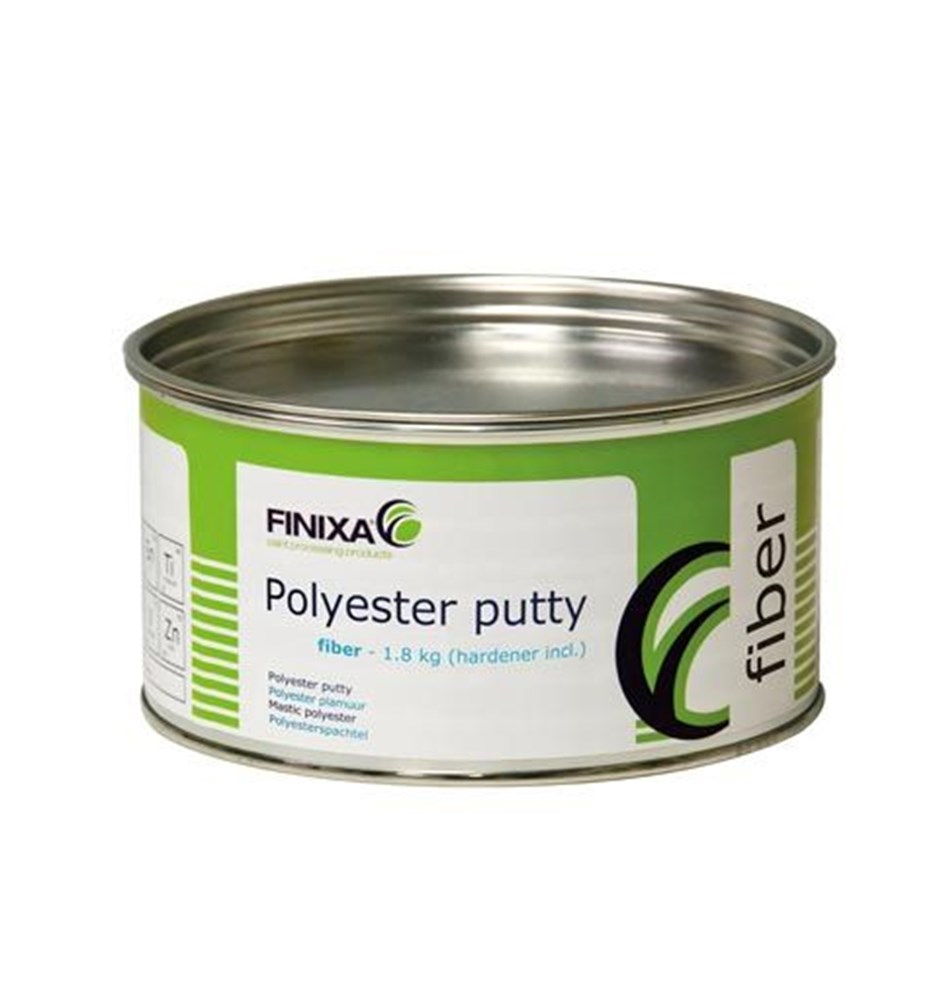 FX POLYESTER PLAMUUR 1.8KG + VERH. FIBER | Habeco - Verf voor vakmensen