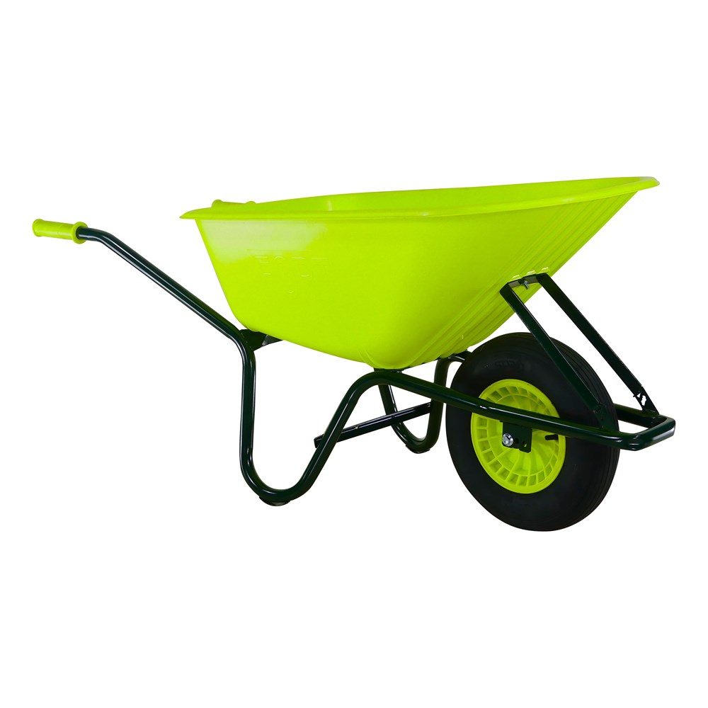 Lime green wheelbarrow store