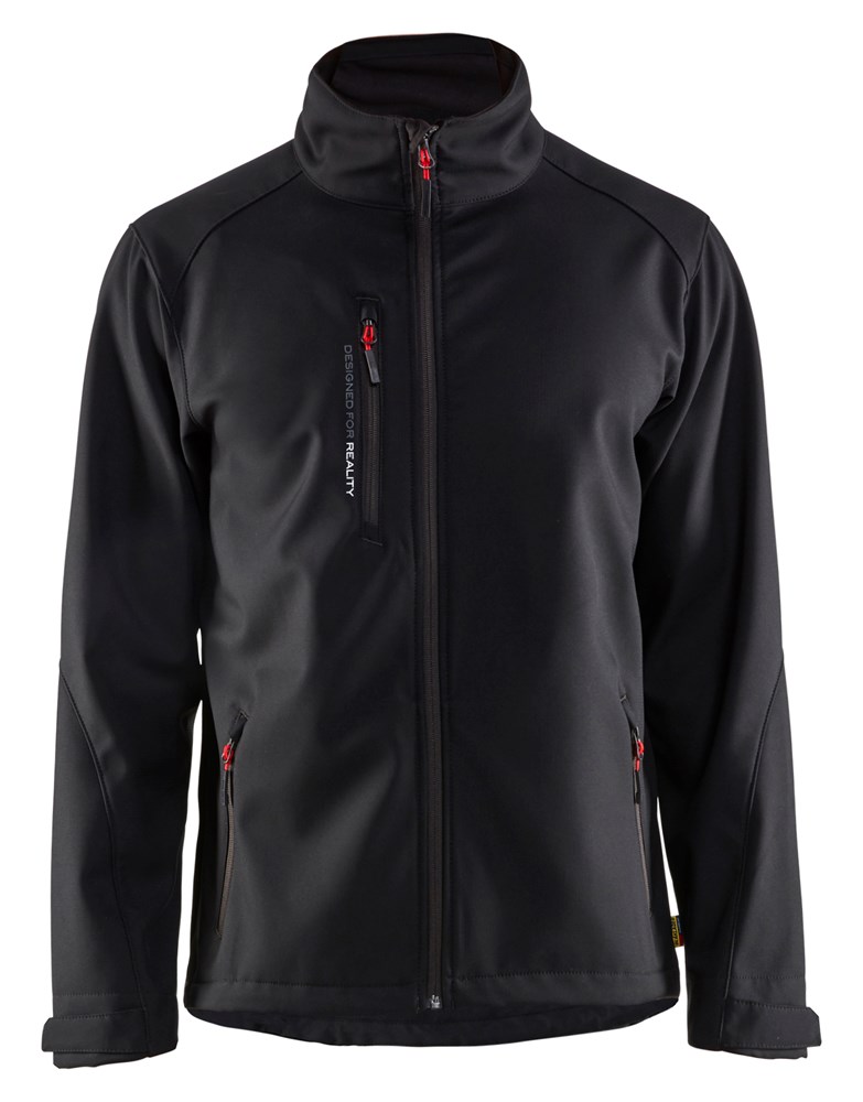 SOFTSHELL JACK-4752/2516/9900-ZWART-XS | Lecot-Biermans B.V.