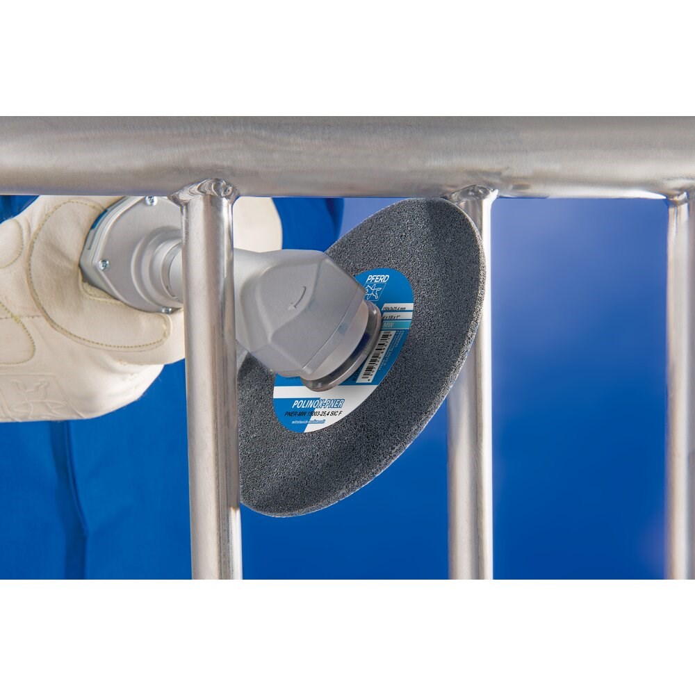 Pferd polinox-wielen pner-mw 15003-25,4c fijn | Van Haaren Technische Groothandel